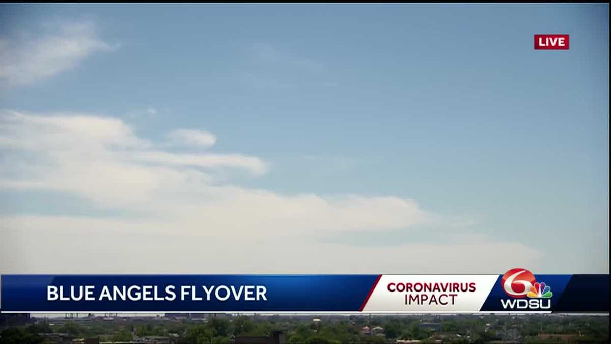 ICYMI: Here's a look back at the Blue Angels flyover across New Orleans