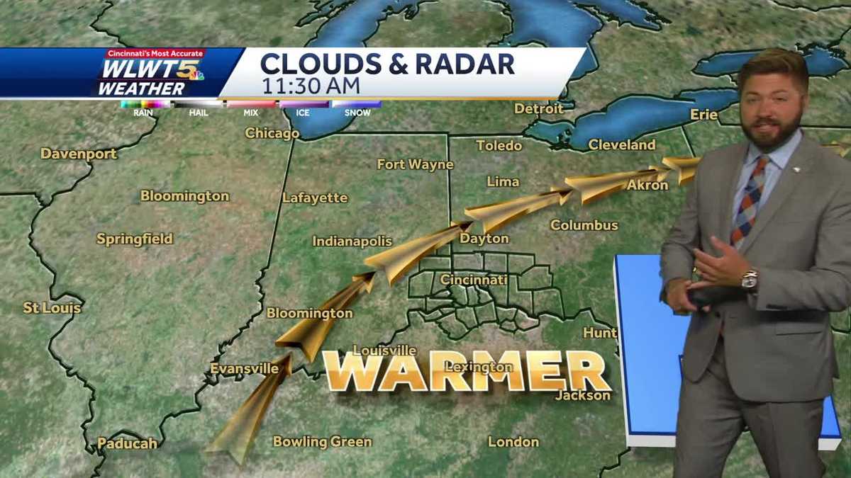 Warmer & dry weekend ahead