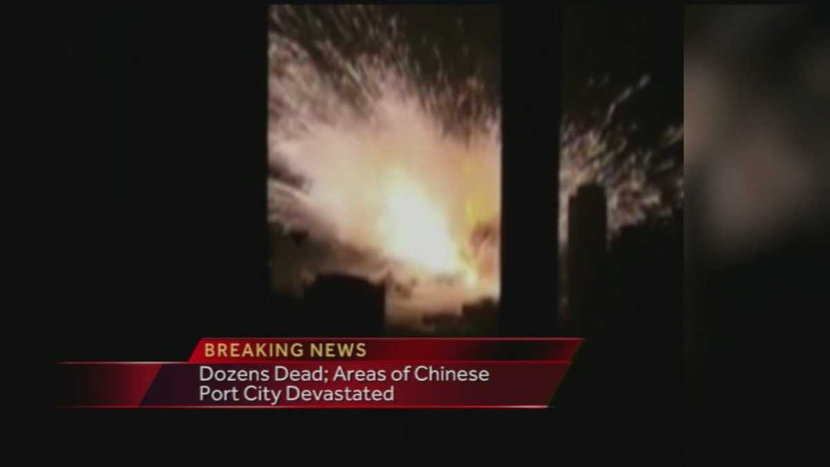 Massive explosion in China kills dozens