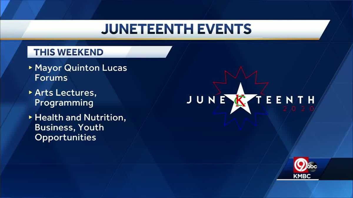 Juneteenth events scheduled across Kansas City this weekend