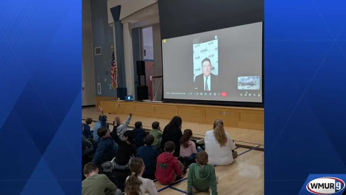 WMUR's Kevin Skarupa visits Freedom Elementary School