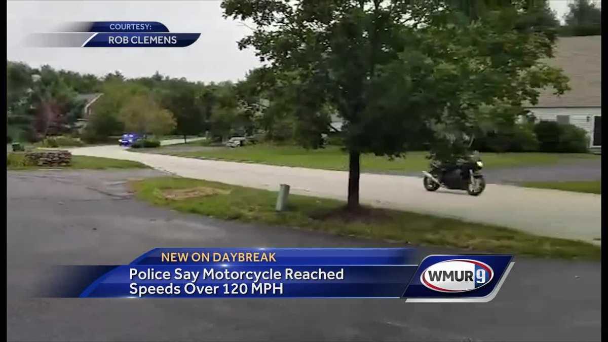 Police say motorcycle chase reached speeds over 120 mph