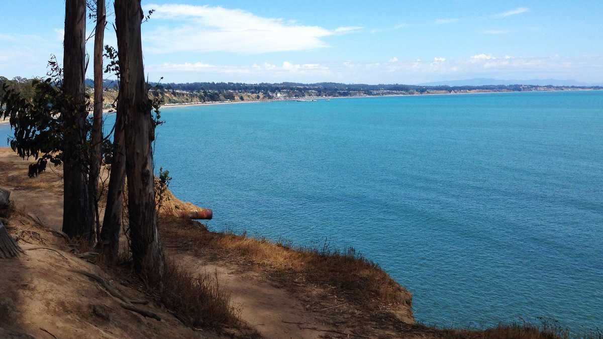 Monterey Bay turns turquoise blue color