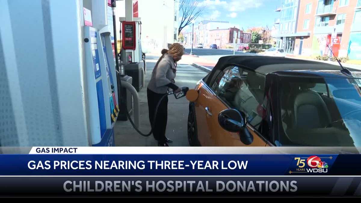 Gas prices dropping nationally