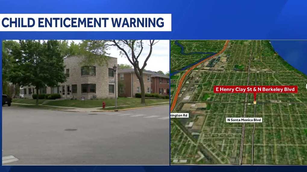 Police investigate child enticement report in Whitefish Bay - WISN