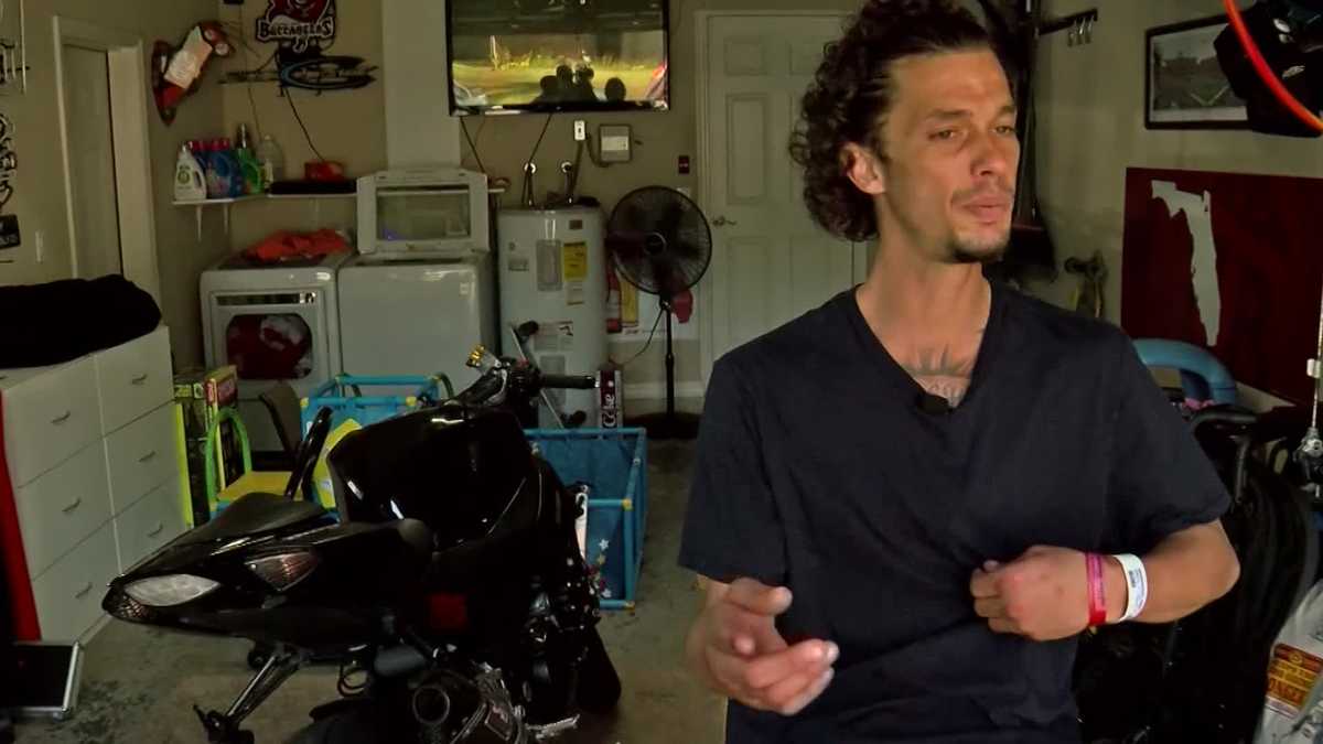 Biker looking for answers after being injured in road rage incident