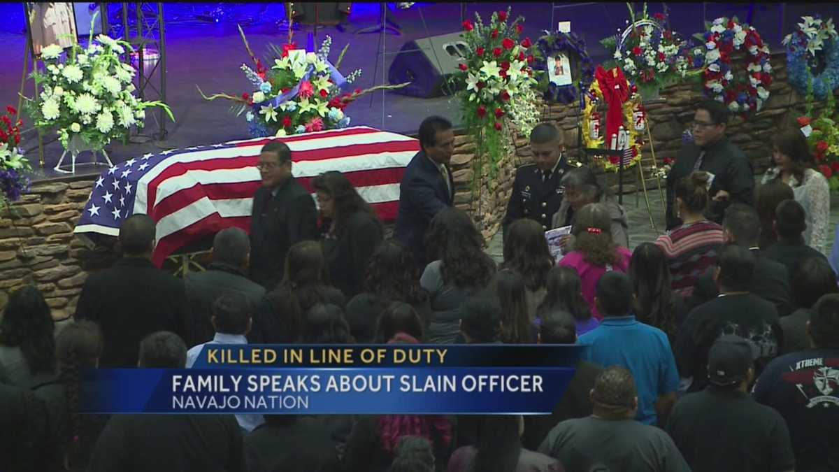 Navajo Officer Funeral