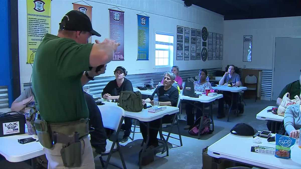 Teachers ready themselves by attending gun and active shooter training