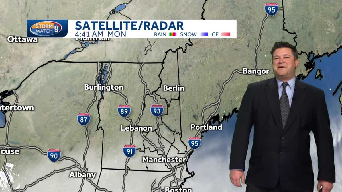 Cold, breezy Monday before some mixed showers move in this week