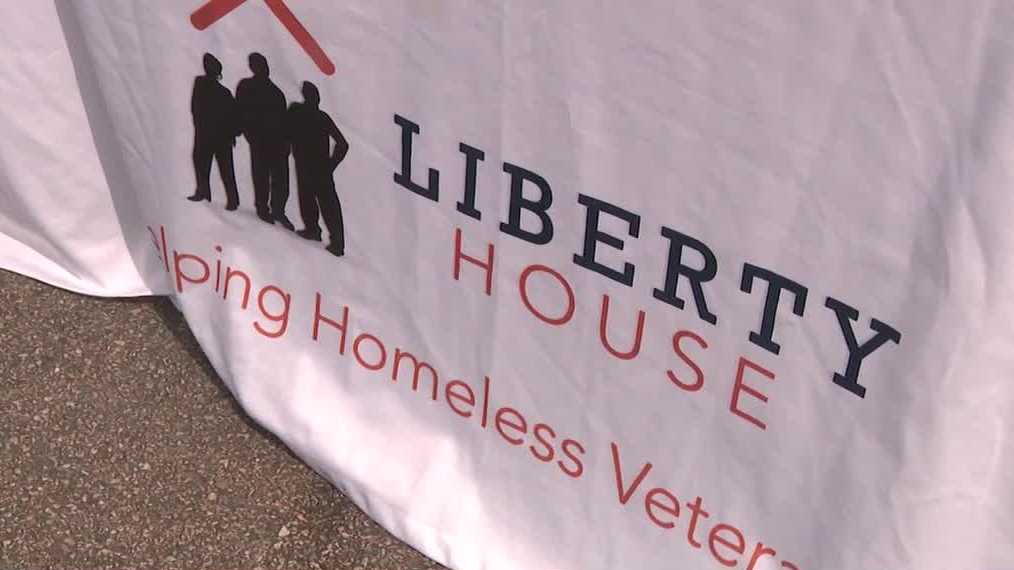 Liberty House collects canned goods for local veterans in need