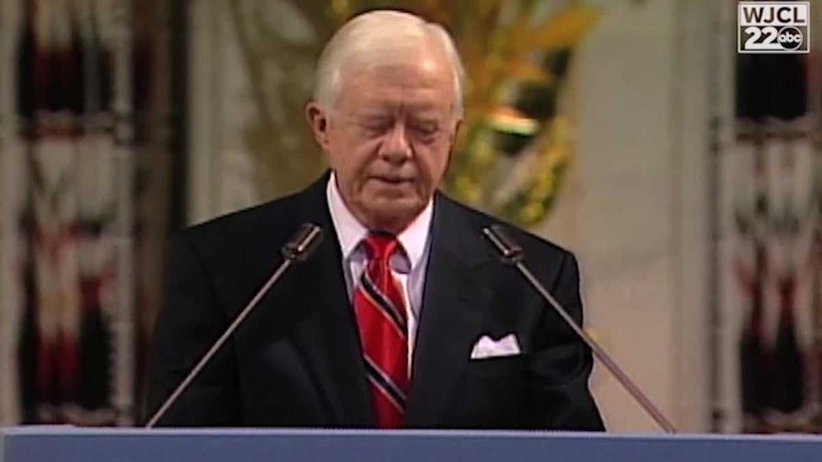 Jimmy Carter's acceptance speech after receiving the Nobel Prize