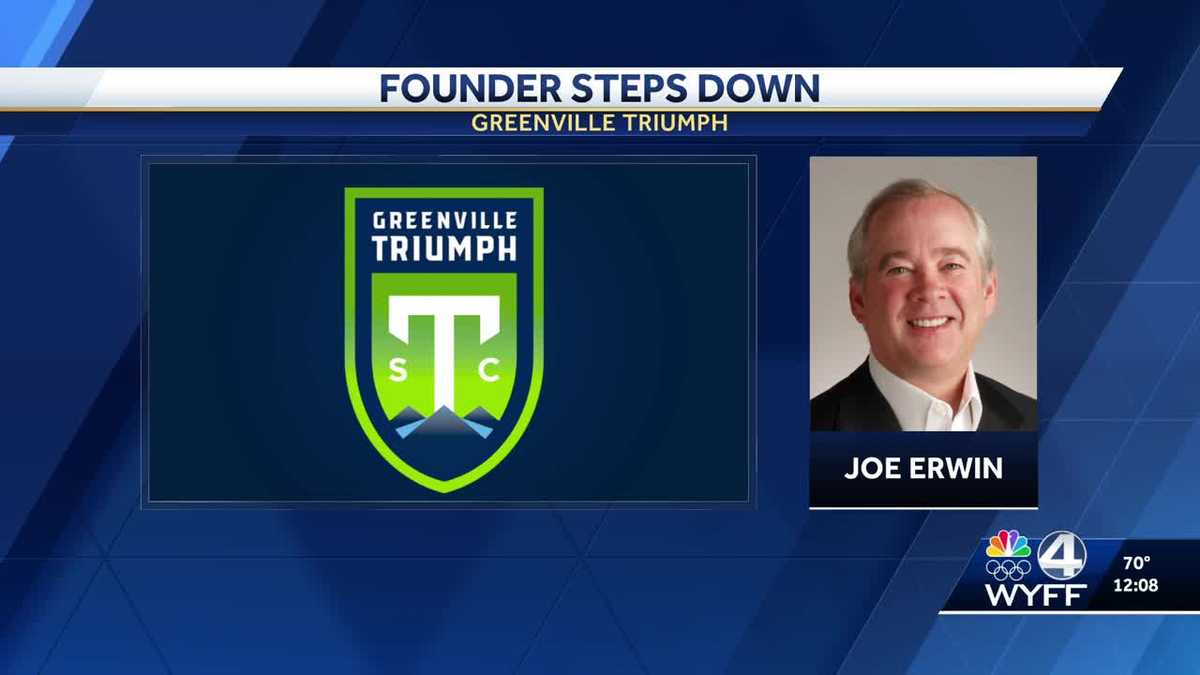 Joe Erwin steps down as chairman of Greenville Triumph, Liberty