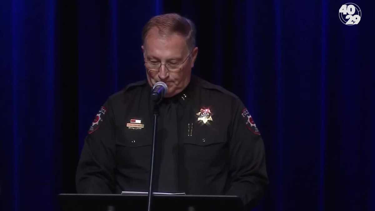 Pea Ridge Chief remembers fallen police officer