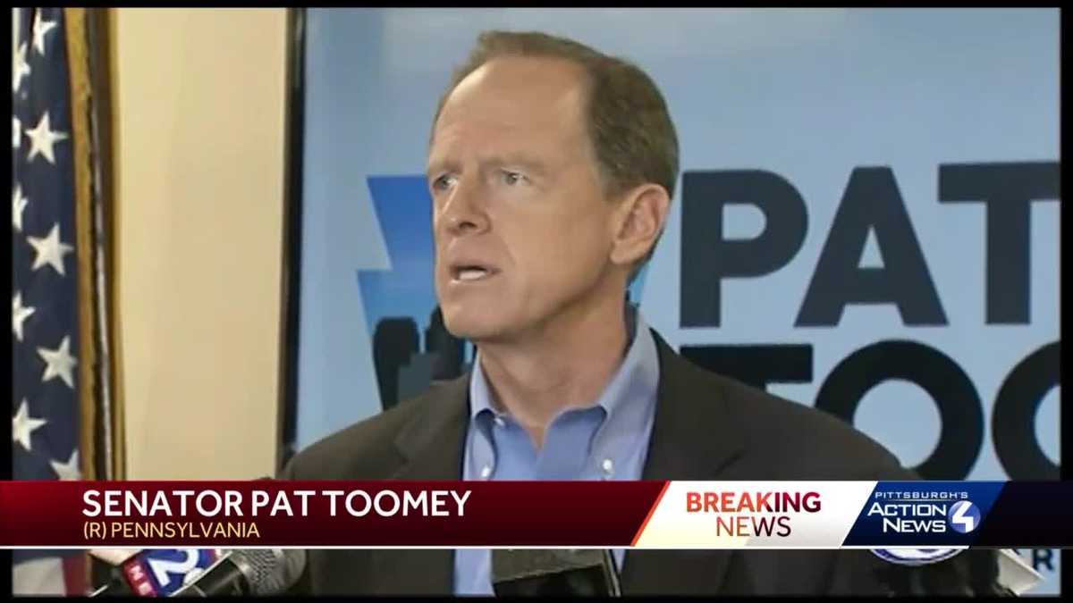 PAT TOOMEY: Pennsylvania senator pushes tougher background checks after ...