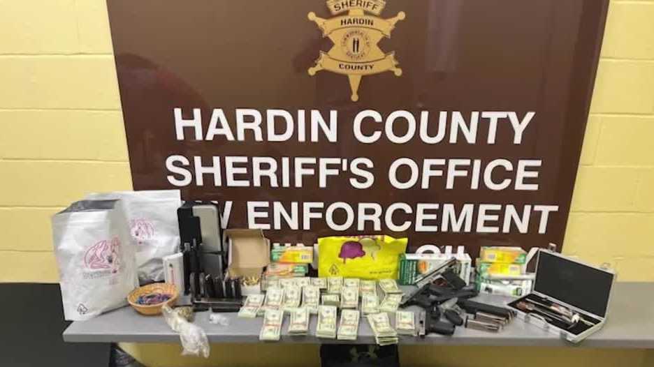 Hardin County traffic stop leads to big drug bust
