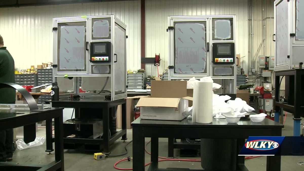 Louisville factory building machines to make N95 masks