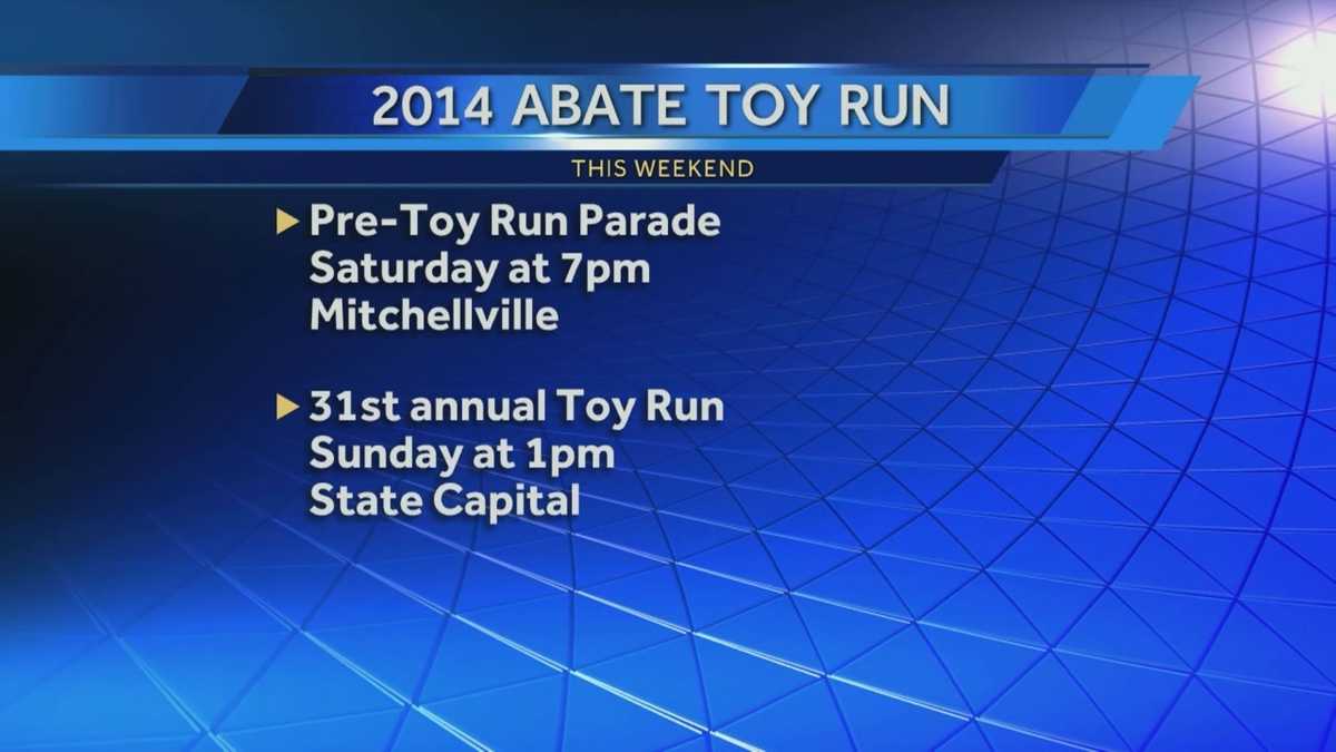 Event preview: 2014 Abate Toy Run