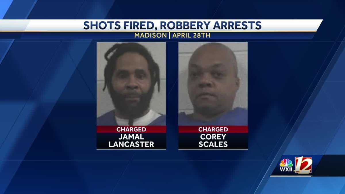 North Carolina men facing robbery charges in Madison