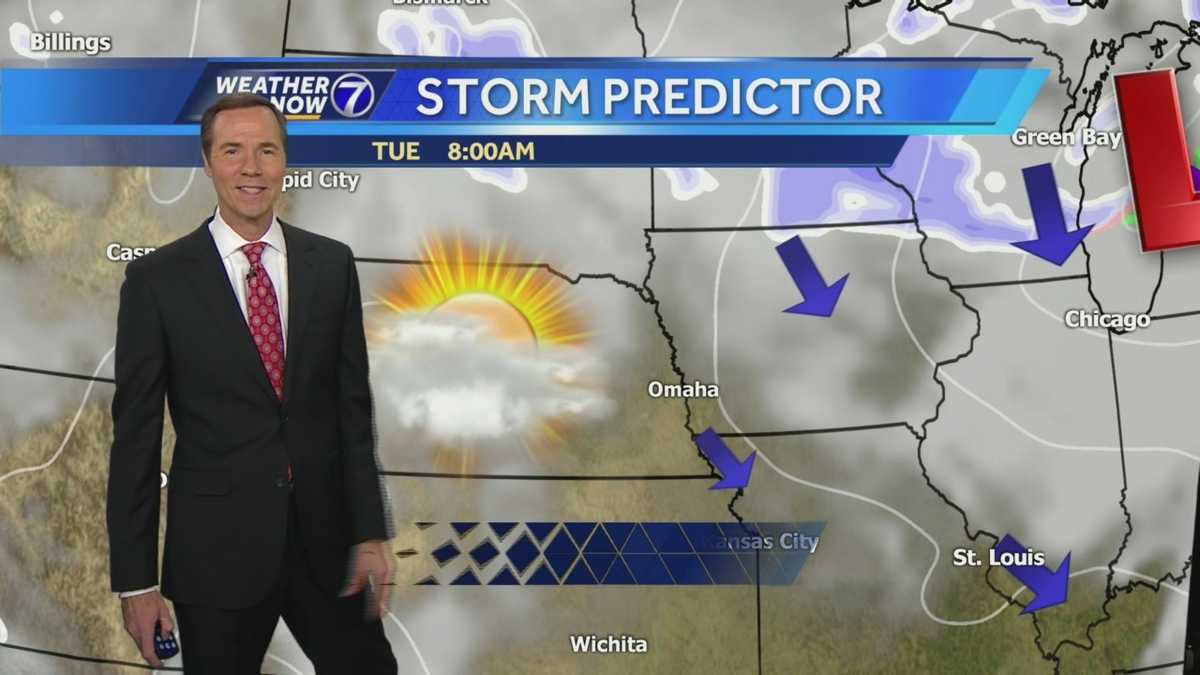 Bill Randby's Monday evening forecast update