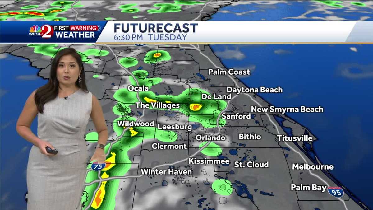 Hot and Humid Tuesday