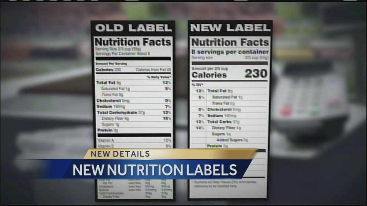 Nutrition labels set to get major makeover