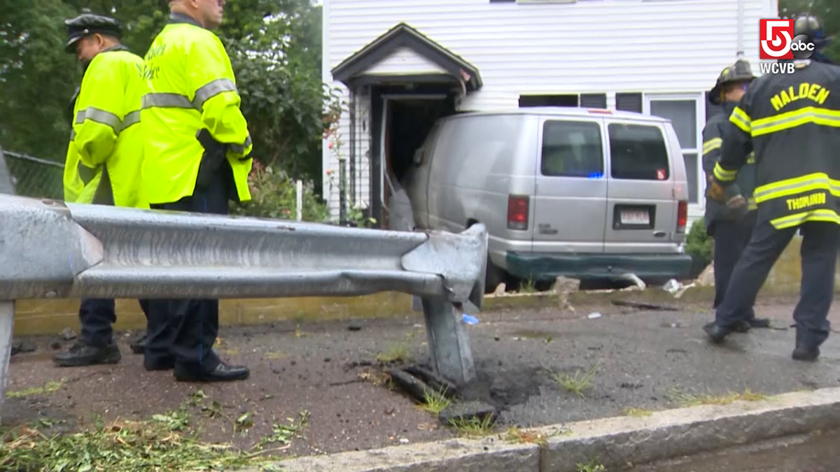 'I was getting ready to come downstairs... and boom!'