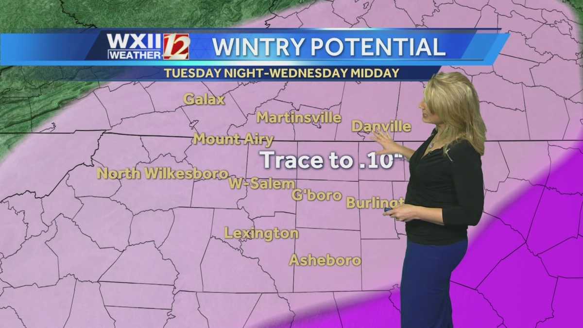 PM Update: Michelle updates wintry mix forecast
