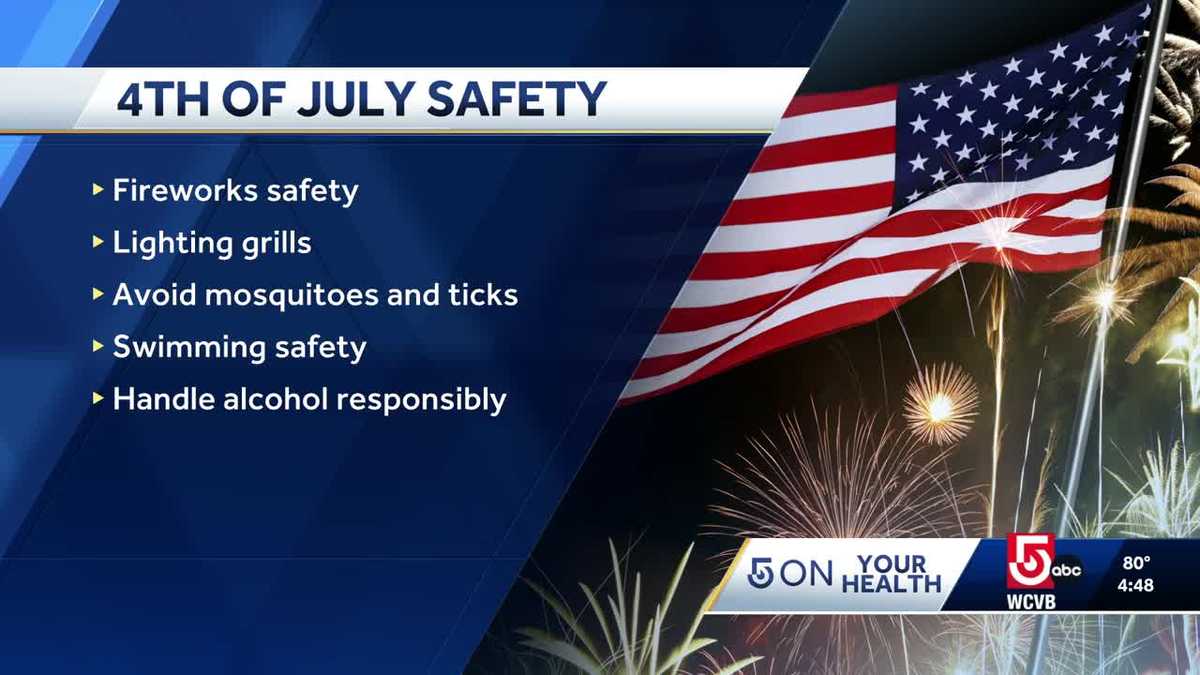 FLASH: 5 tips for July 4 holiday weekend safety