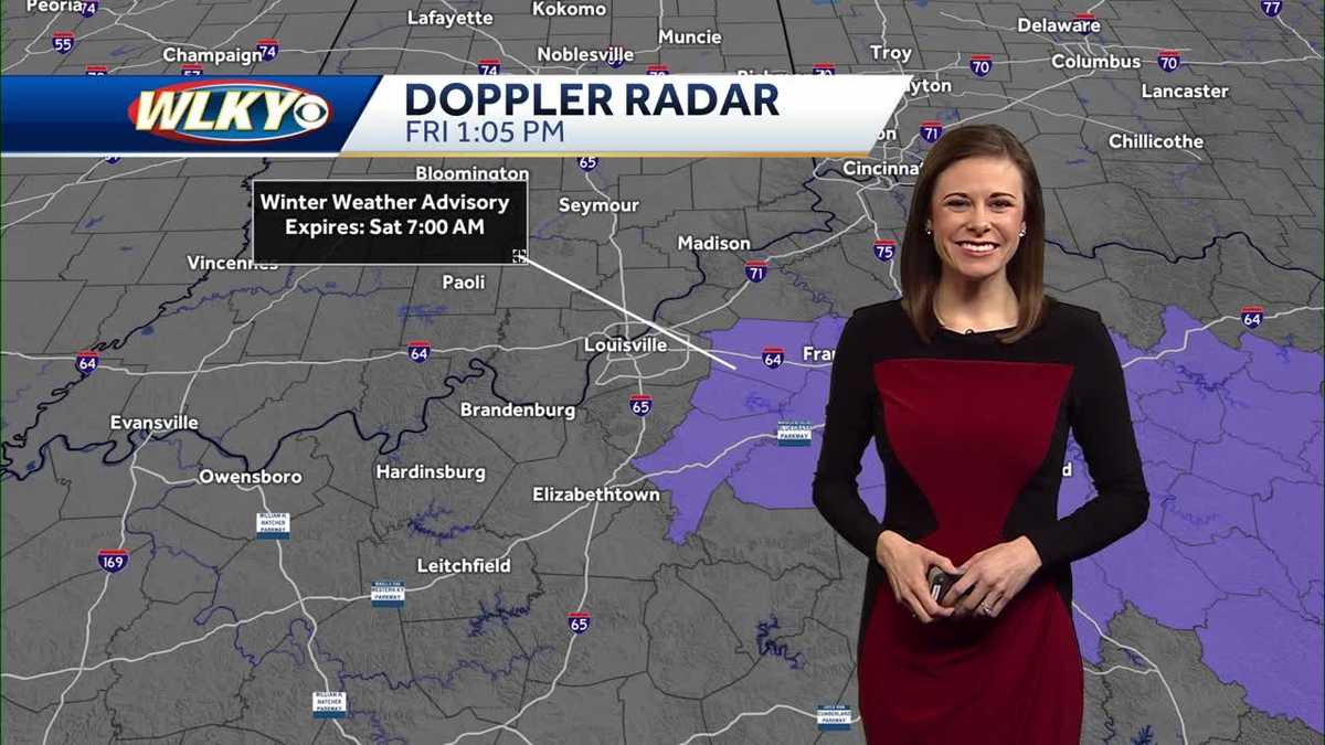 Dry This Afternoon, Rain/Snow Develops Tonight