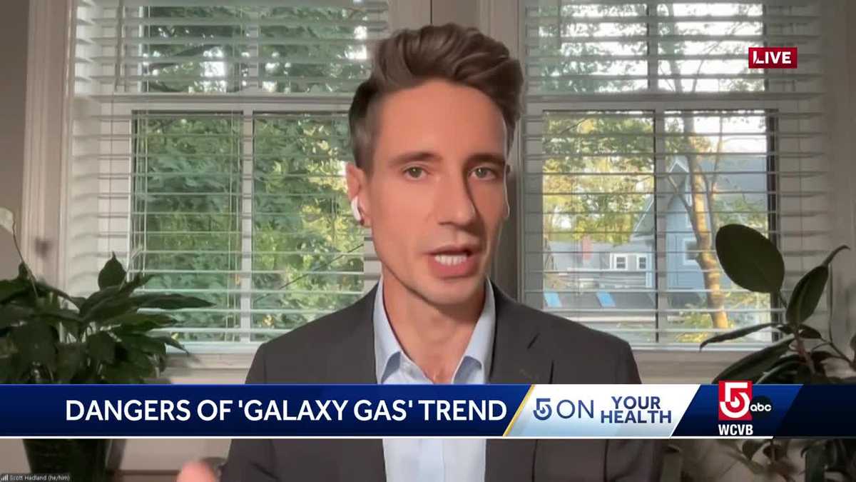 Doctor explains danger of 'Galaxy Gas' trend