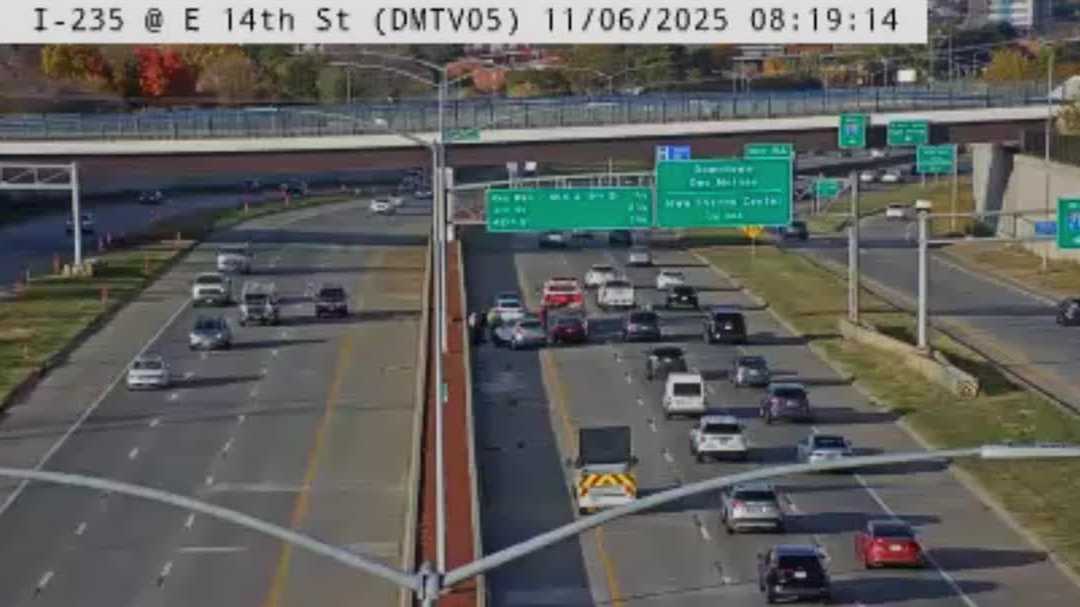 Des Moines traffic: Thursday morning commute updates around metro