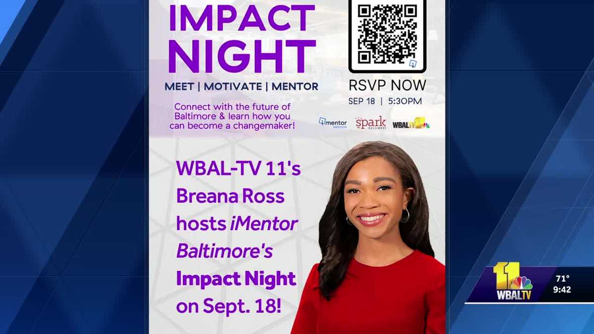 iMentor and WBAL-TV are partnering for Impact Night