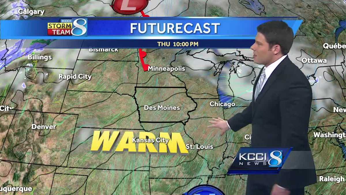Videocast: Warmer temperatures on the way