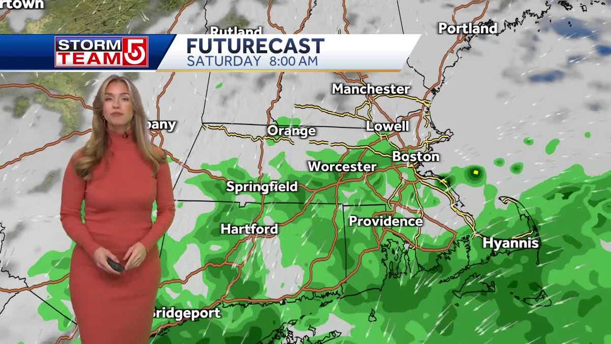 Video- Tracking The Last Push of Rain Today