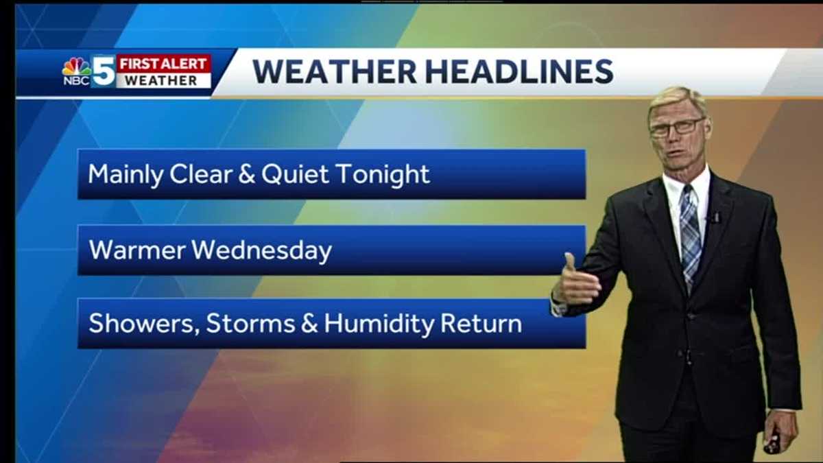 Video: Tom Messner is looking for more heat Wednesday