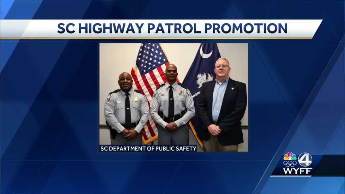 Mike Carson promoted to Major at South Carolina Highway Patrol