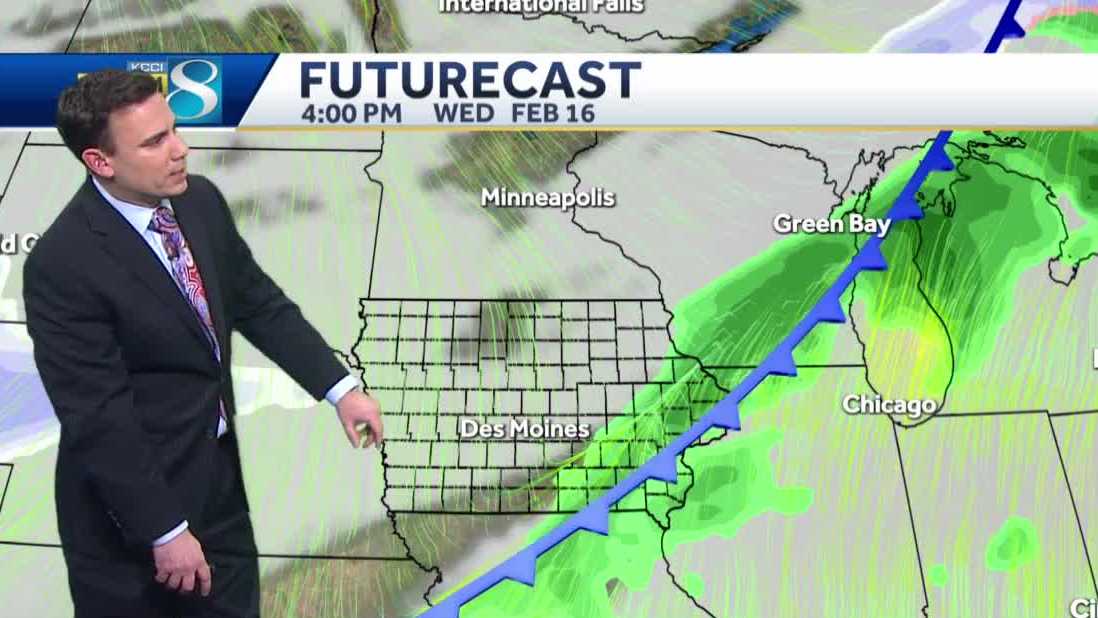 KCCI Forecast: Warm temps in the week ahead