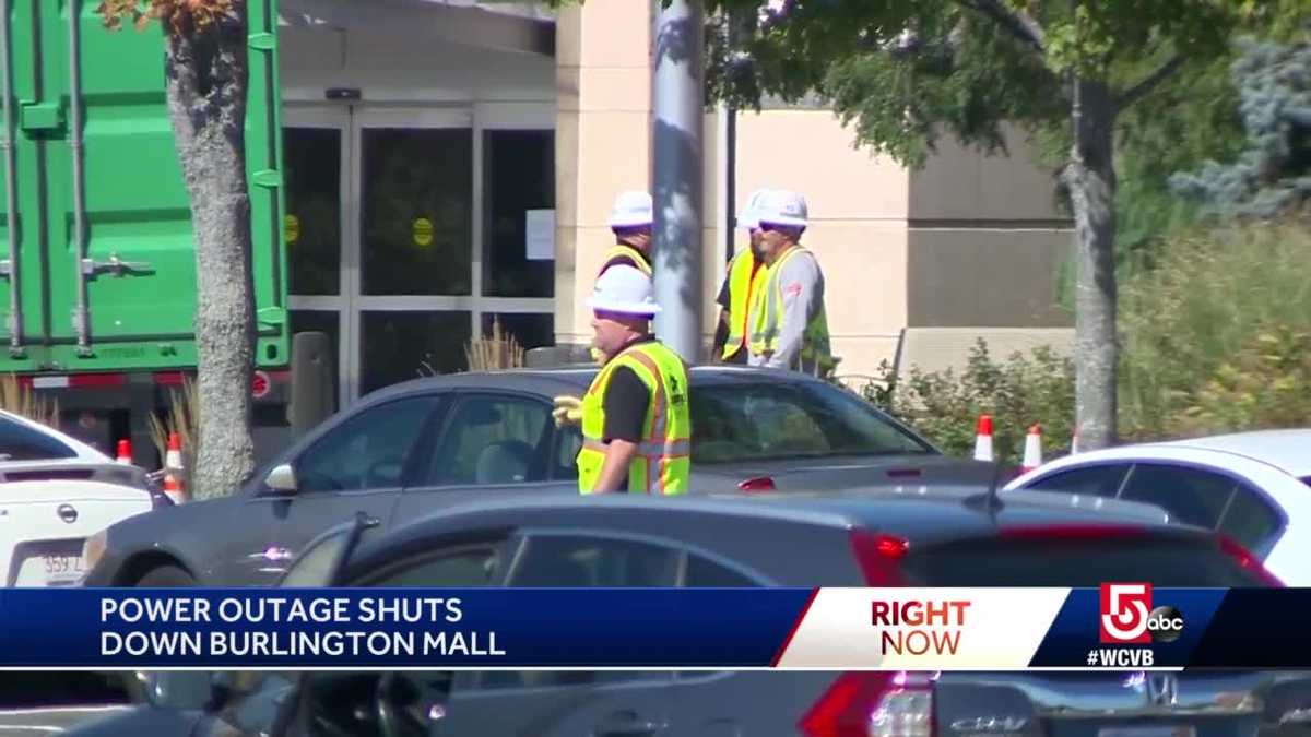 Power outage closes Burlington Mall