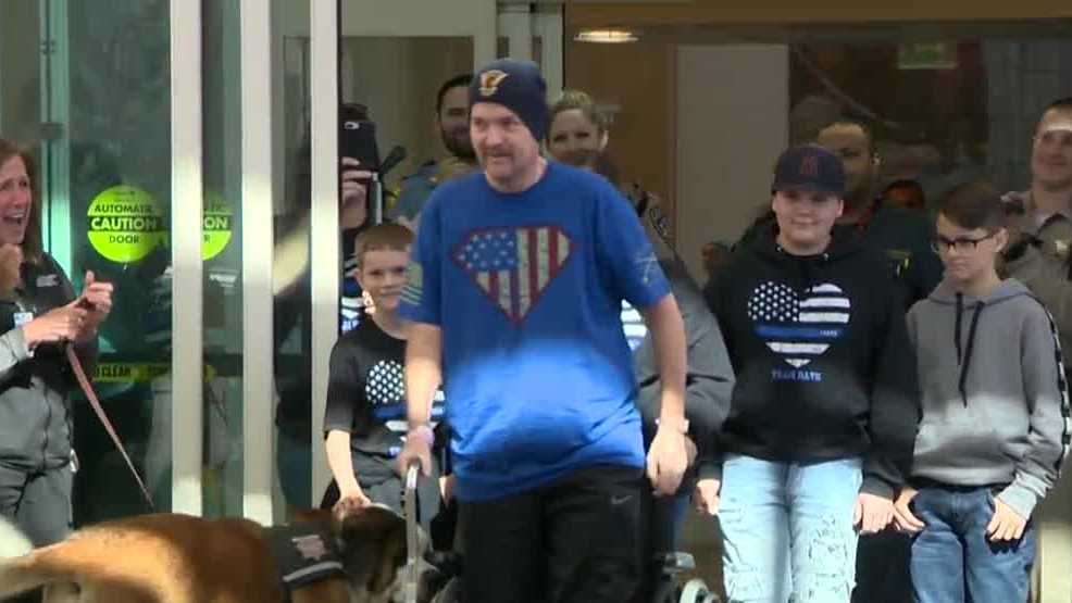 CHP officer leaves hospital 4 months after suspect DUI crash