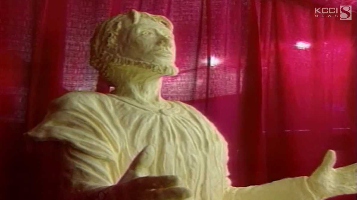 Iowa State Fair Archives: The Last Supper butter sculpture