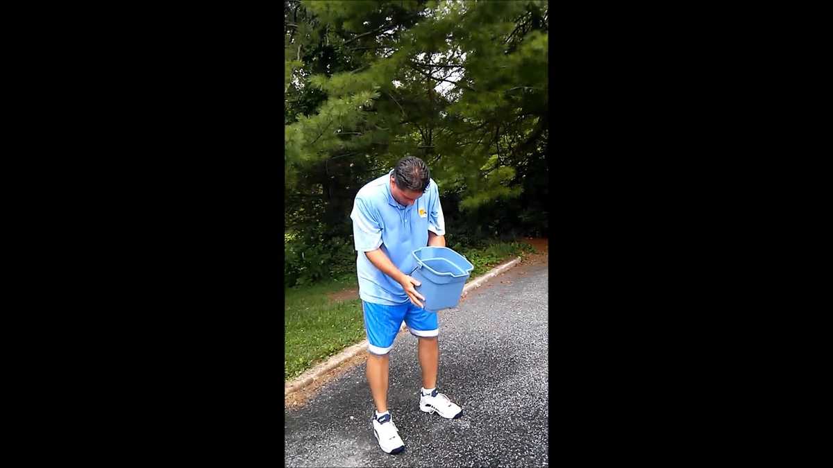 Tony Pann takes the Ice Bucket Challenge