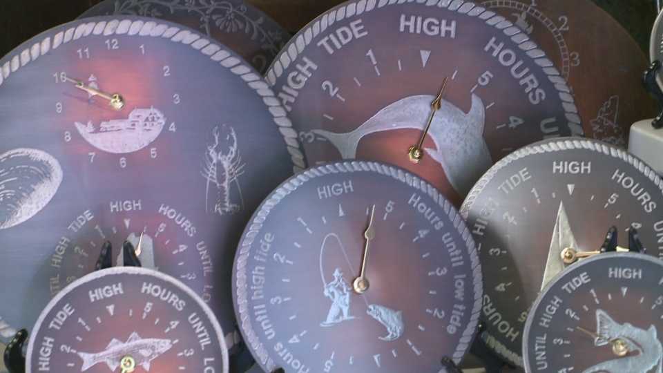 Friday October 3rd: Tide Clocks