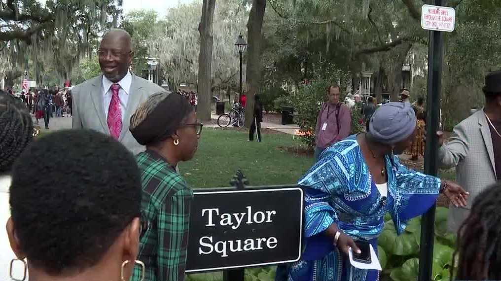 Taylor Square officially dedicated in downtown Savannah