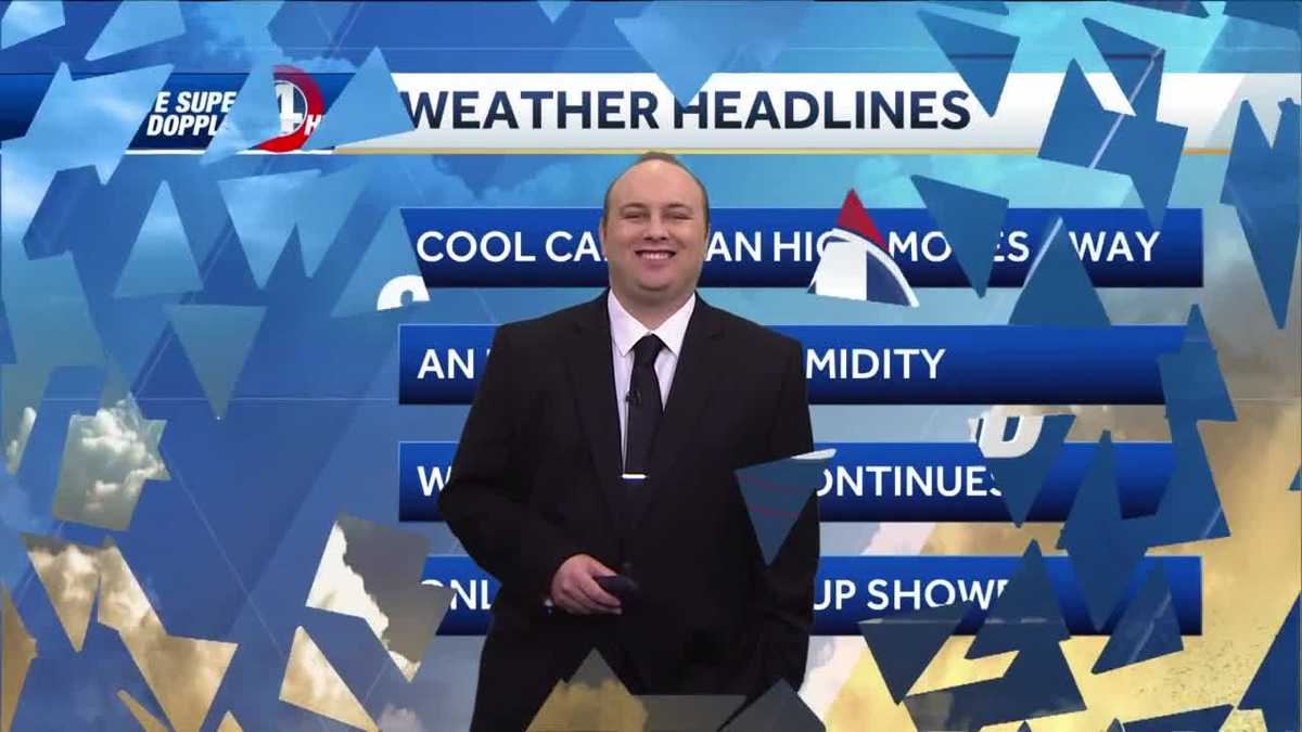 Videocast: Dry day today