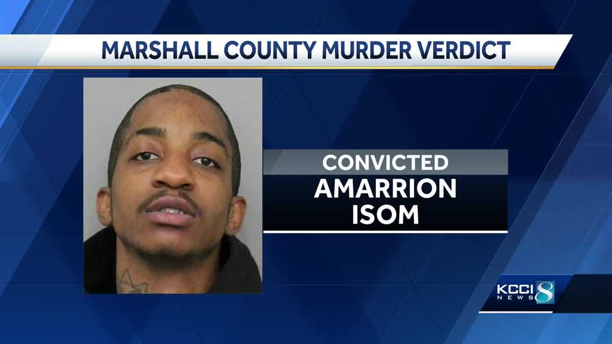 Amarrion Isom convicted of first-degree murder for 2023 shooting