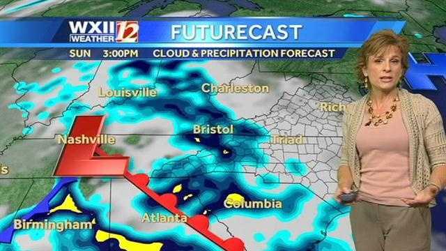 Lanie: Nice Friday, wet weekend