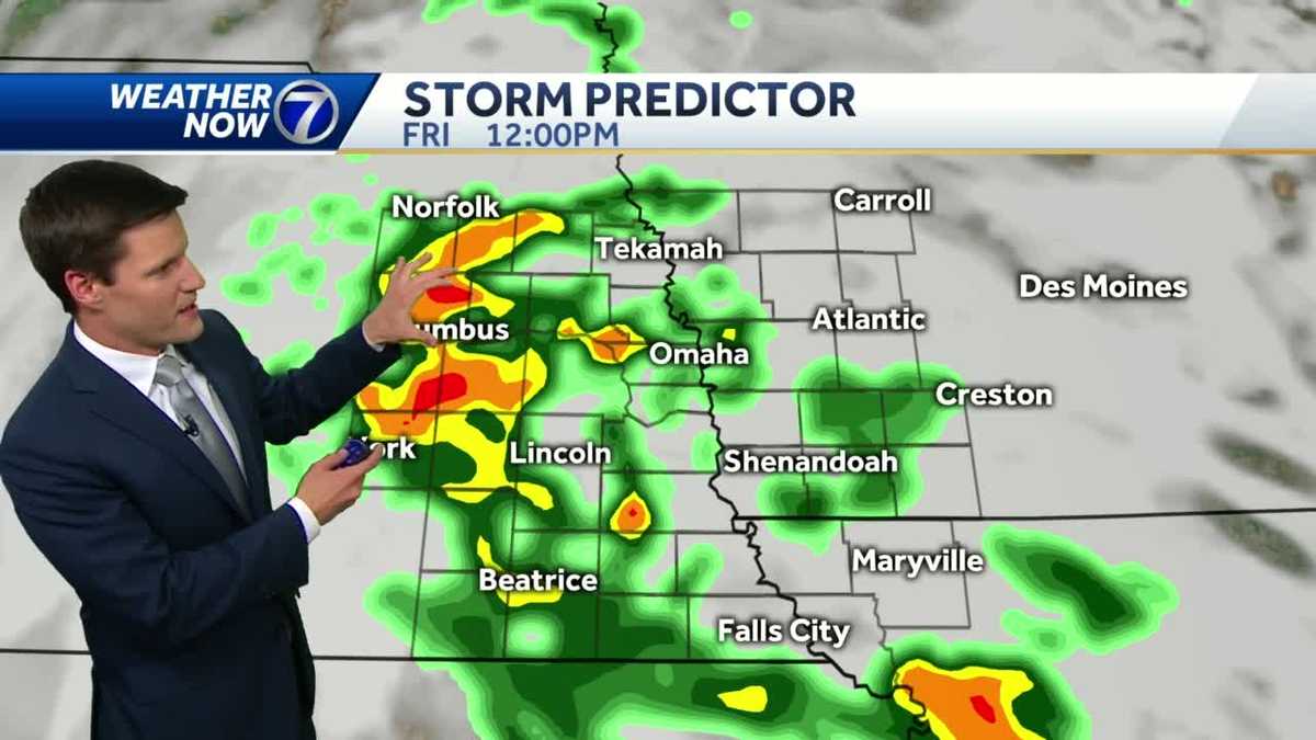 Showers tonight, more wet weather possible Friday
