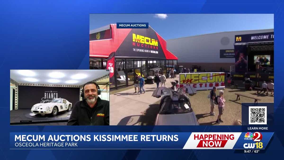 Mecum Auctions revving up in Kissimmee Jan. 6 -18, 2026