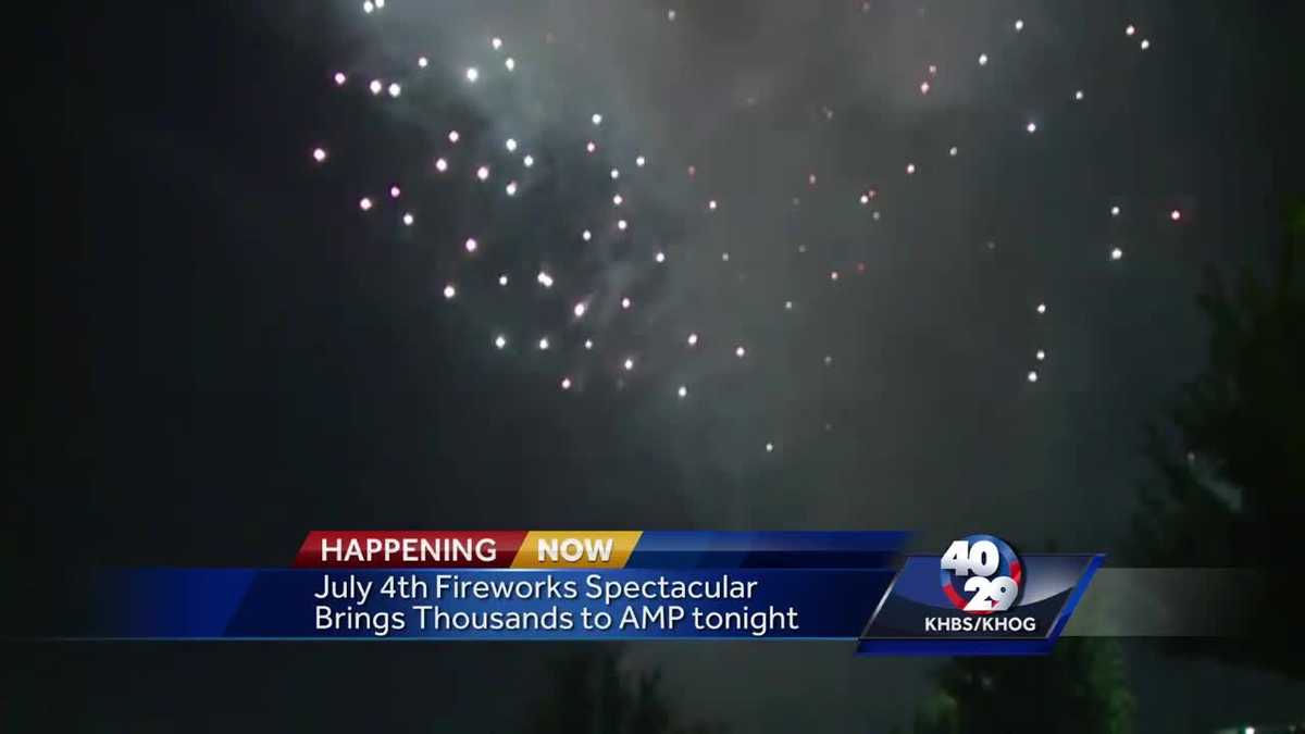 July 4th Fireworks Spectacular at the Walmart AMP