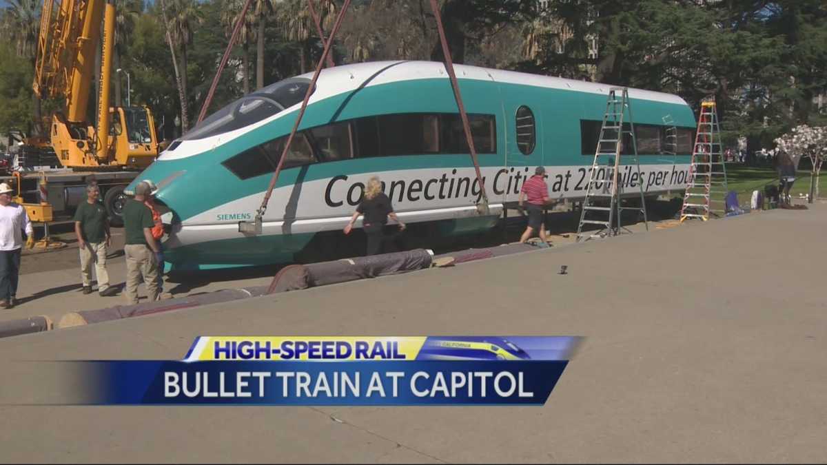 What would the bullet train look like? First look comes to Capitol